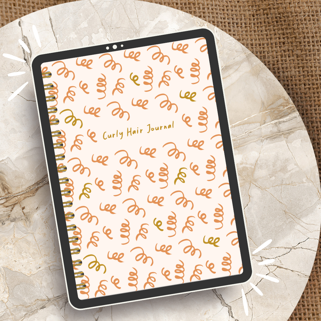 Digital Curly Hair Journal | Get My Curls Back | hanzcurls